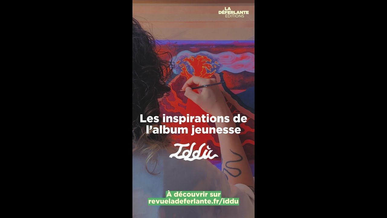 Les inspirations graphiques d’Iddù – La Déferlante Éditions ・ slpj
